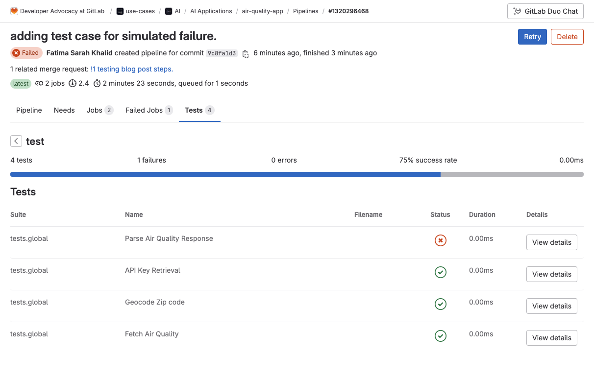 Develop C Unit Testing With Catch2 Junit And Gitlab Ci Gitlab 2471